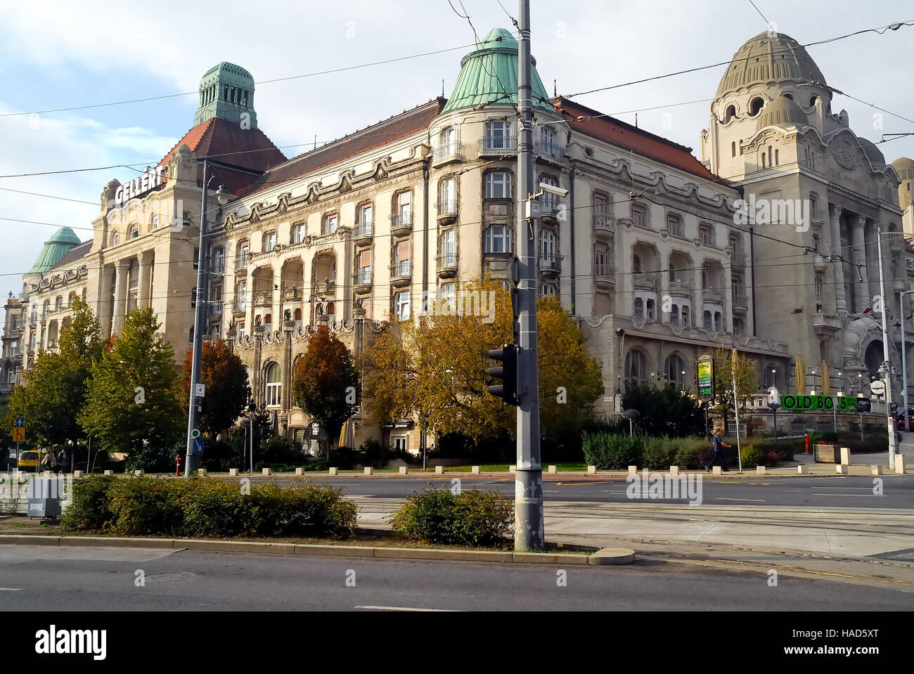 Budapest, Hungary. the Gellert Hotel and Thermal Baths Stock Photo - Alamy