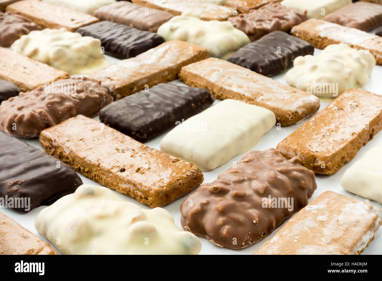 Arrangement of German Gingerbread, Aachener Printen Stock Photo - Alamy