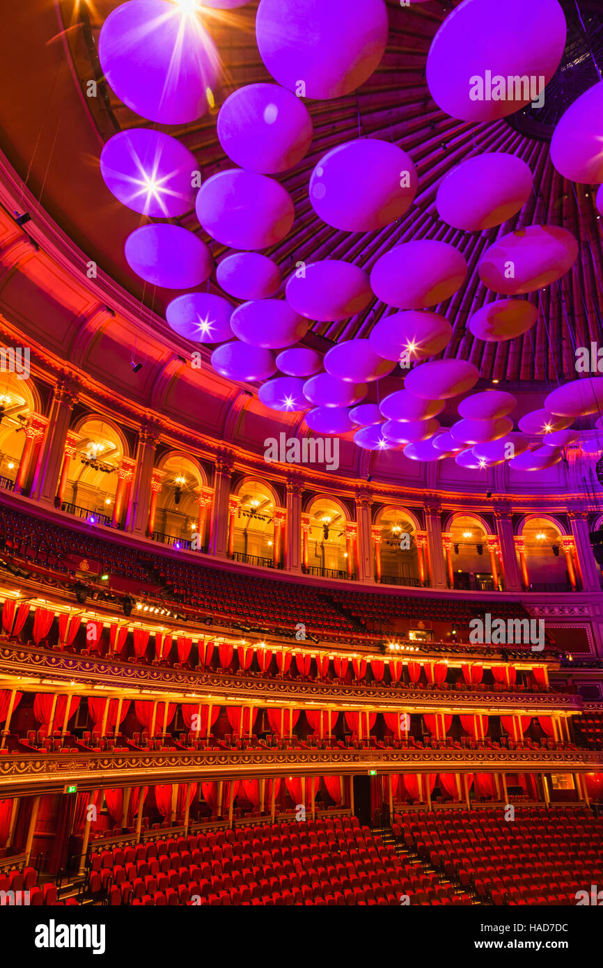 Royal albert hall inside hi-res stock photography and images - Alamy