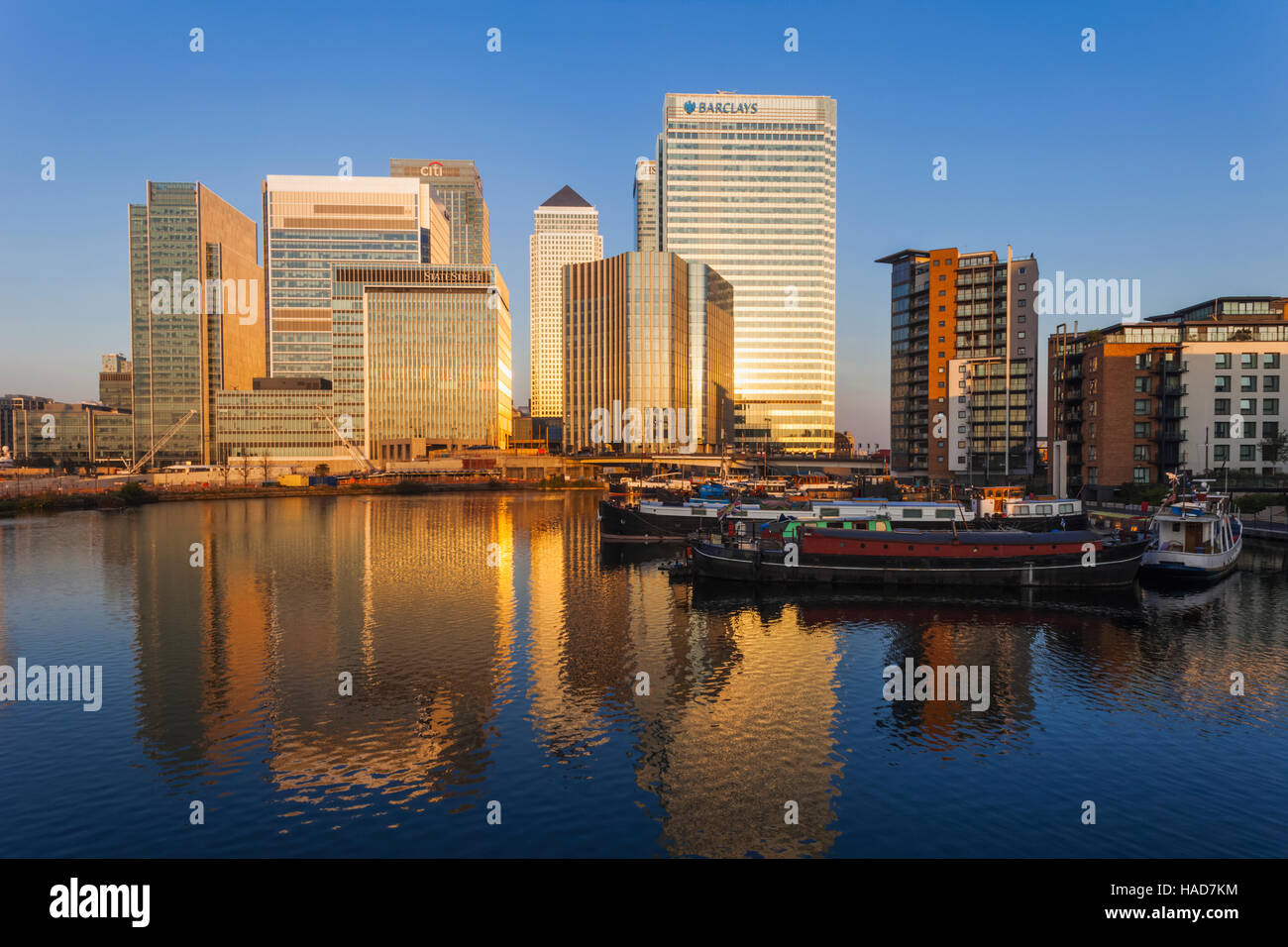 England, London, Docklands, Canary Wharf Stock Photo - Alamy