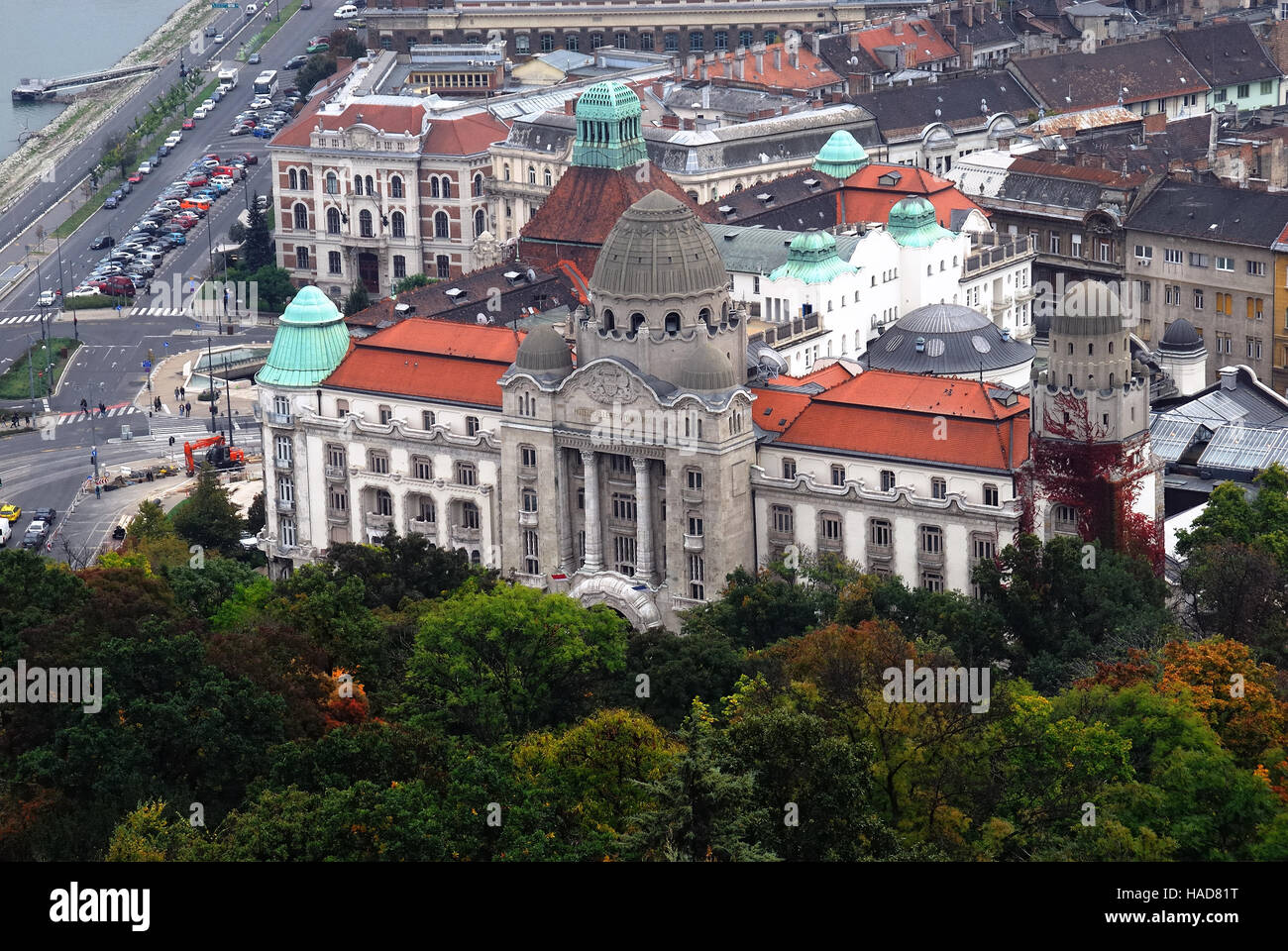 Budapest, Hungary. the Gellert Hotel and Thermal Baths Stock Photo - Alamy