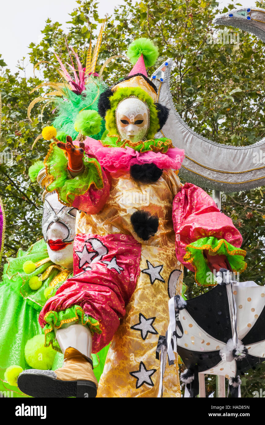 England, London, Notting Hill Carnival, Parade Float Stock Photo - Alamy