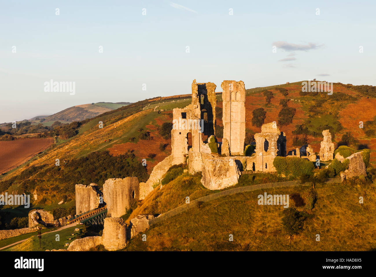 England, Dorset, Corfe Castle Stock Photo - Alamy