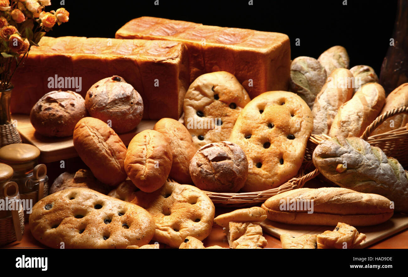 Vintage bread bakery hi-res stock photography and images - Alamy
