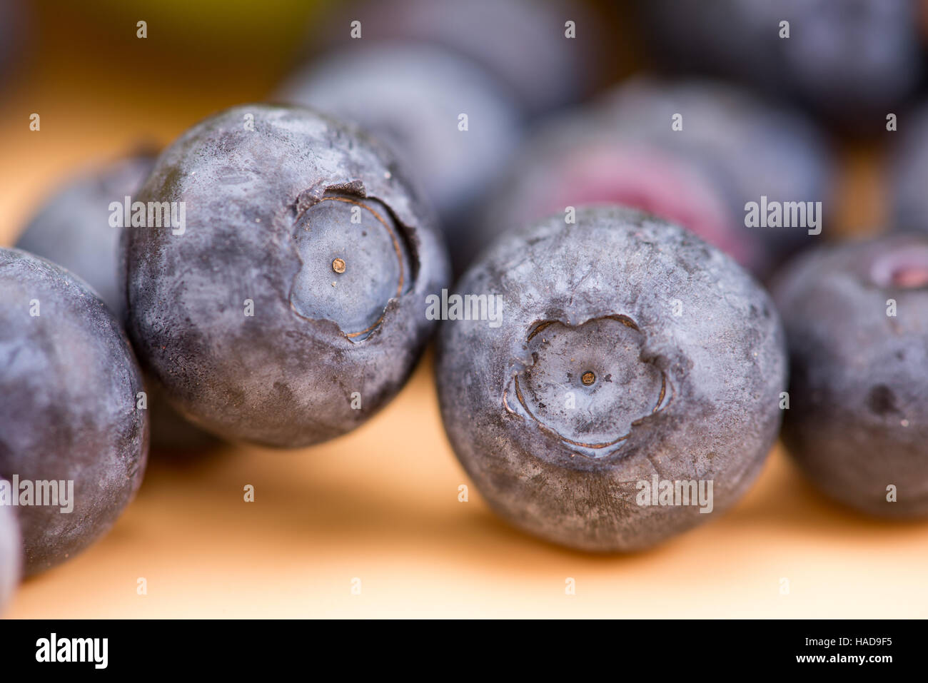 Blueberries, close up Stock Photo - Alamy