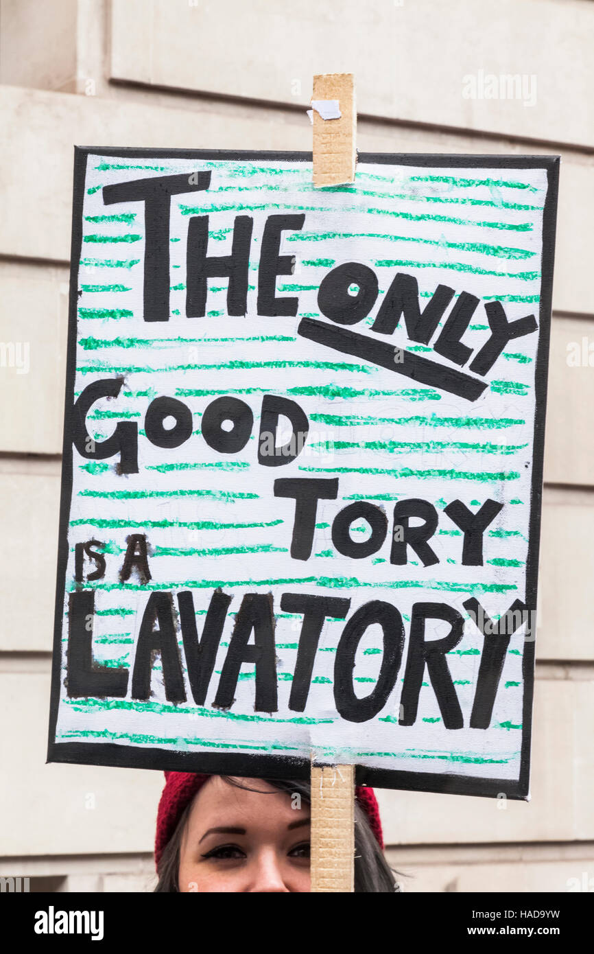 Protesting conservative party hi-res stock photography and images - Alamy