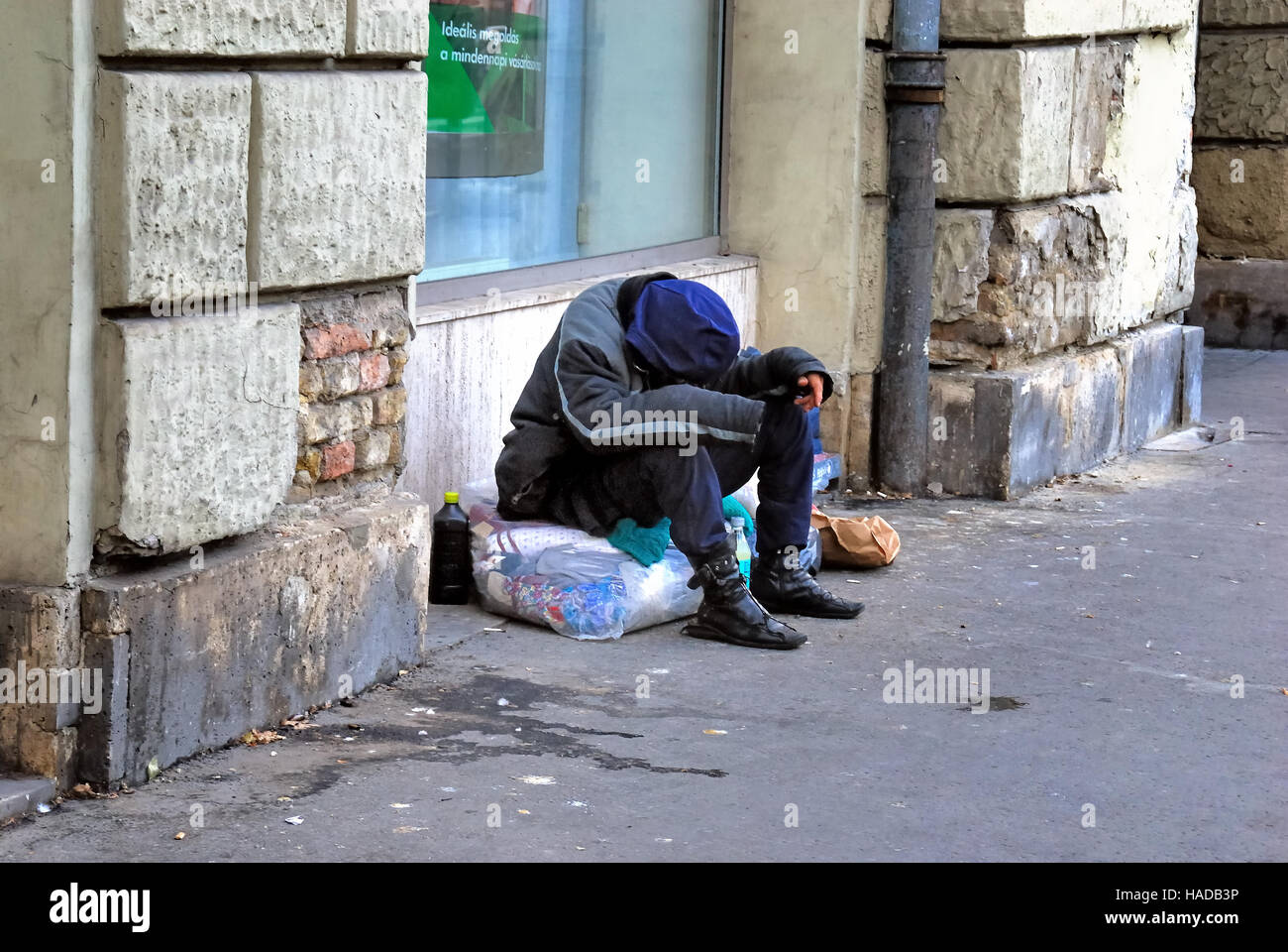 Homeless budapest hi-res stock photography and images - Alamy