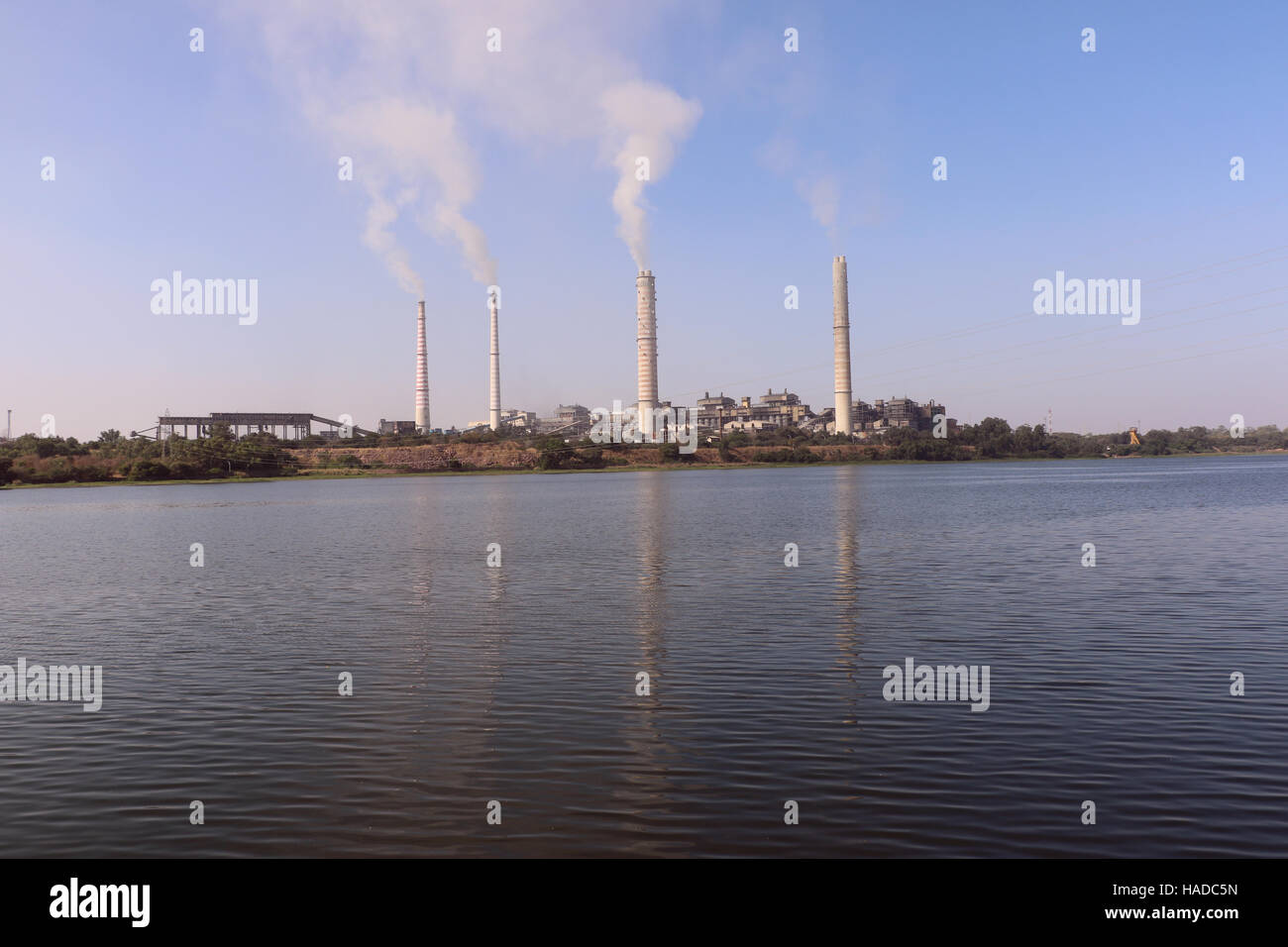 Thermal power plant Stock Photo - Alamy