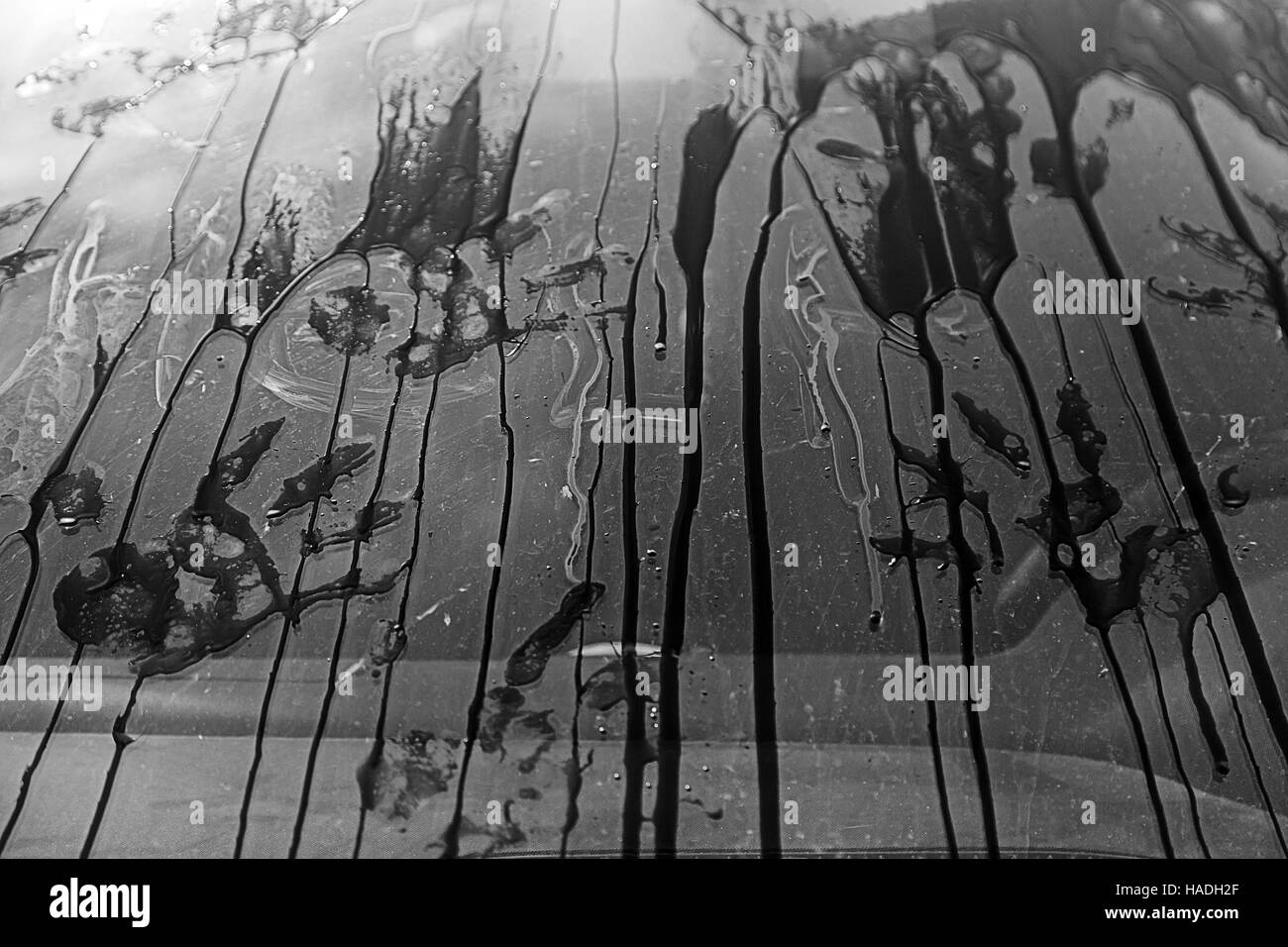 Car accident with traces of blood, death Stock Photo - Alamy