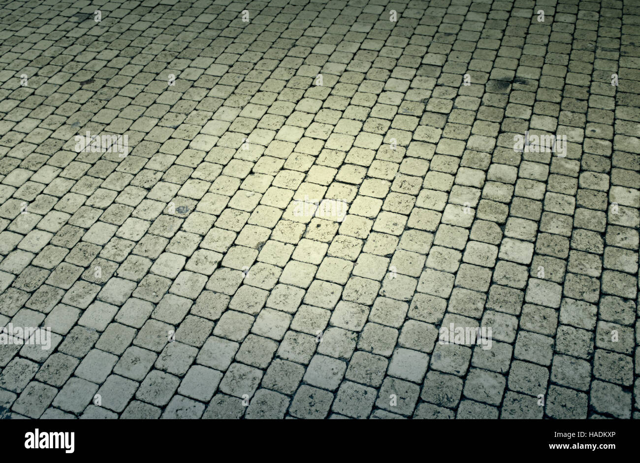 Urban yellow tiles in city street, construction Stock Photo - Alamy