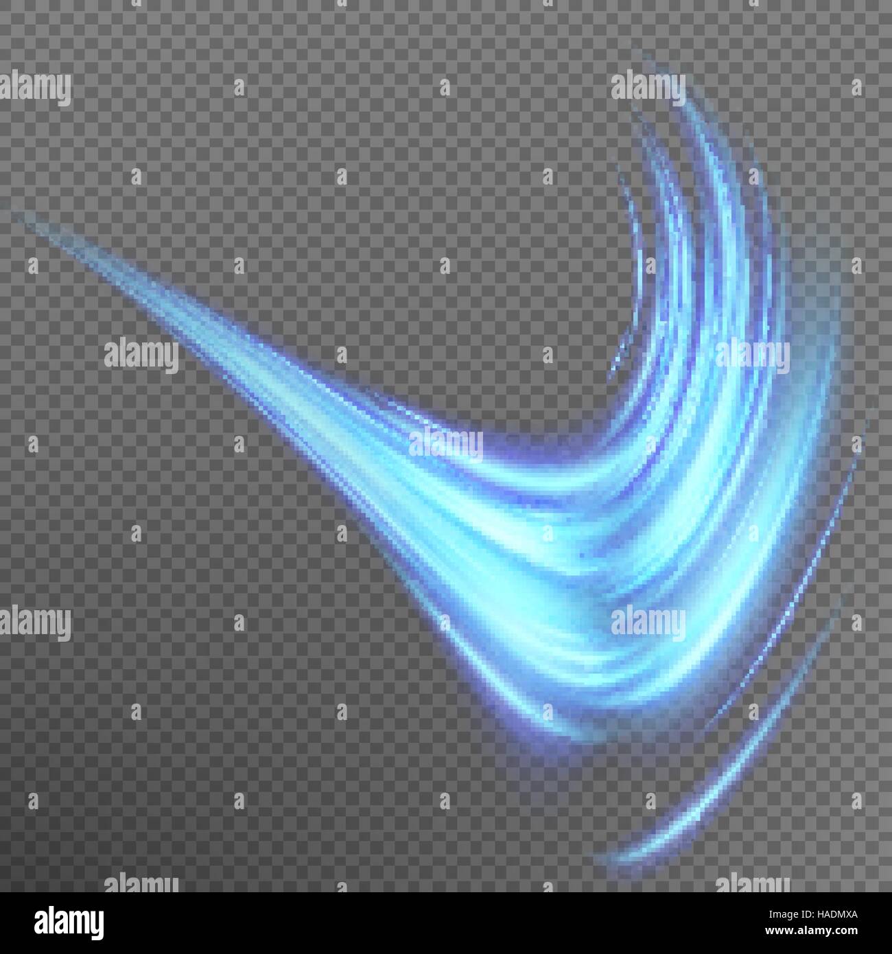 Blue abstract effect object burst. EPS 10 Stock Vector Image & Art - Alamy