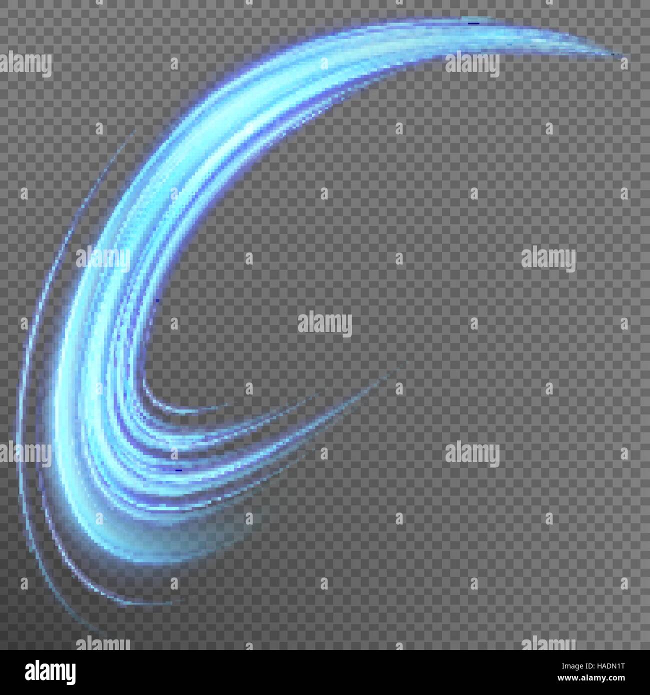 Blue abstract effect object burst. EPS 10 Stock Vector Image & Art - Alamy