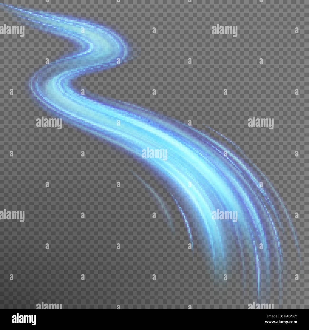Blue abstract effect object burst. EPS 10 Stock Vector Image & Art - Alamy