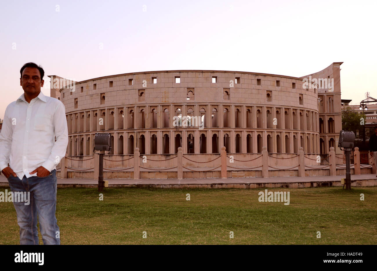 The replica of Rome's Colosseum Stock Photo - Alamy