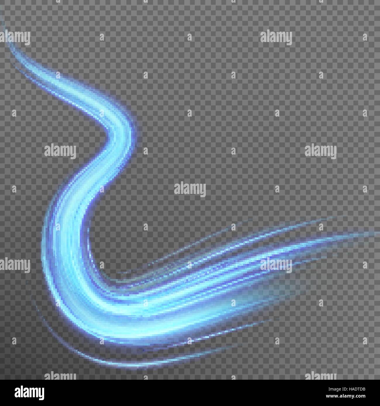Blue abstract effect object burst. EPS 10 Stock Vector Image & Art - Alamy
