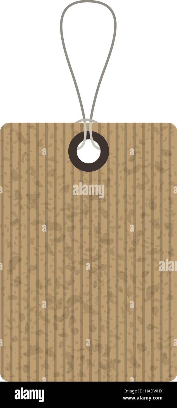 Hang label icon. Tag banner product and decoration theme. Isolated ...