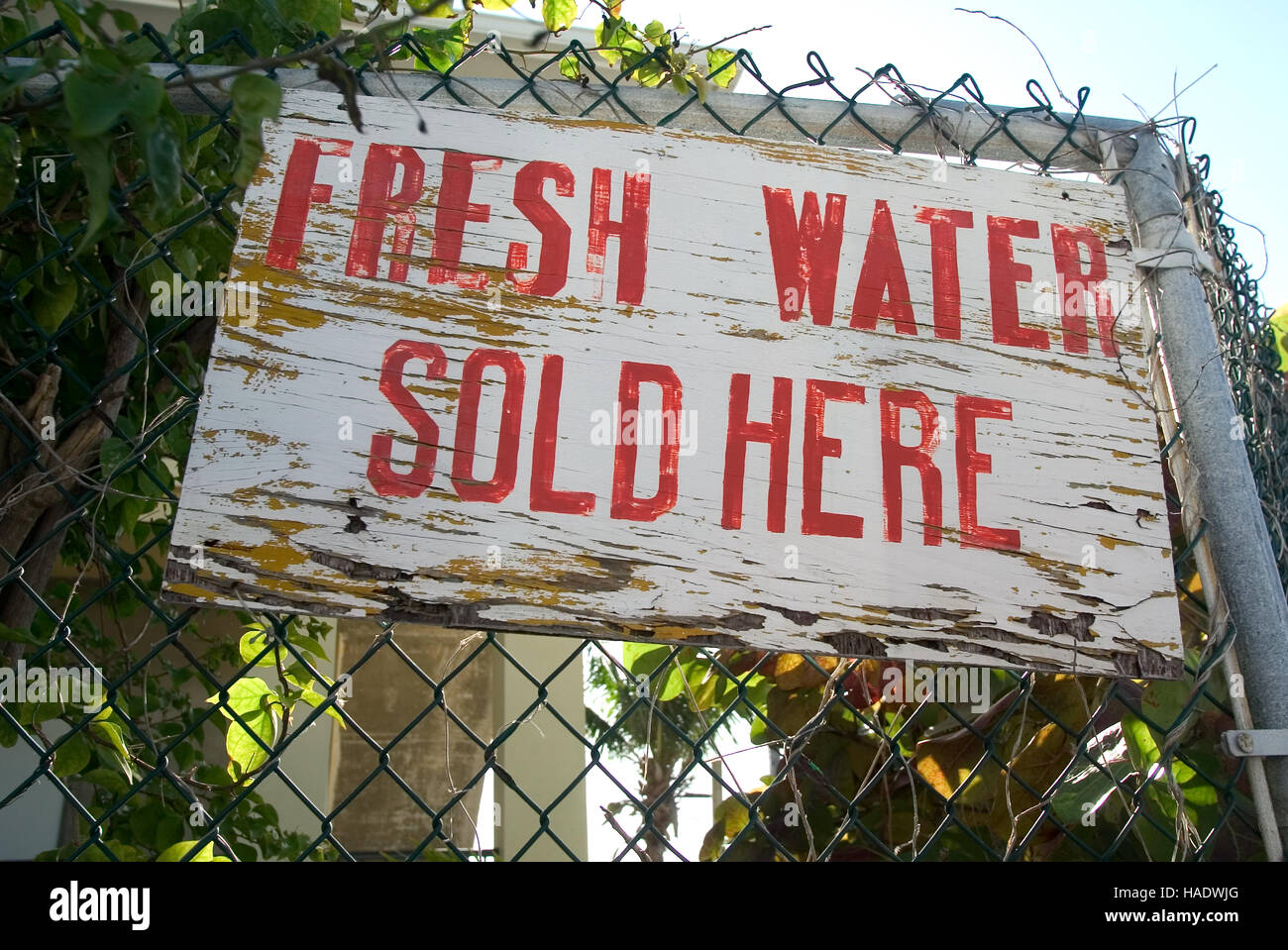 Water conservation sign by highway hi-res stock photography and images ...