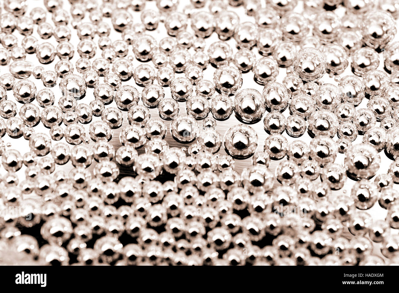 Bubbles in sparkling water Stock Photo - Alamy