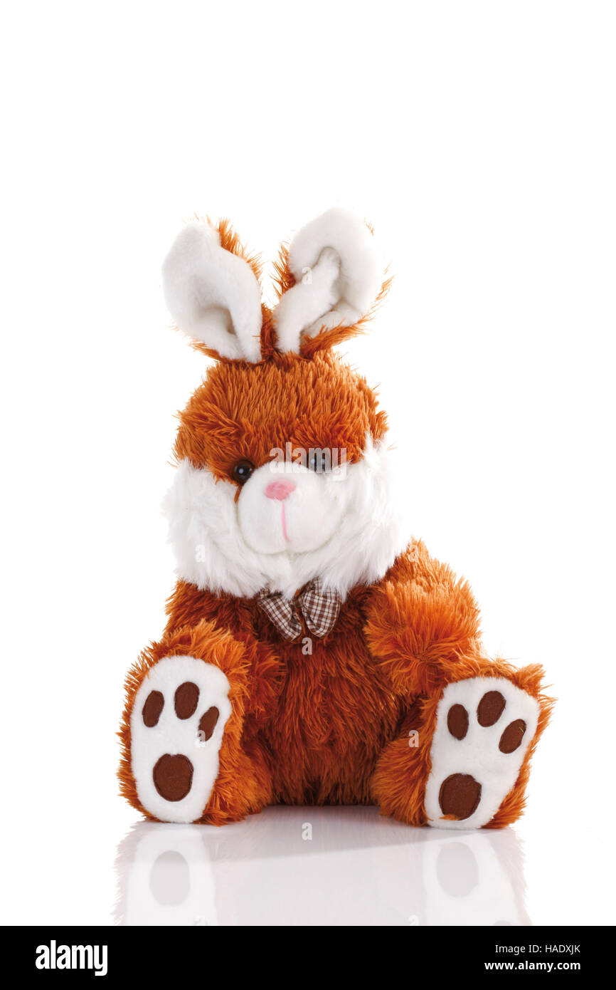Easter bunny soft toy Stock Photo - Alamy