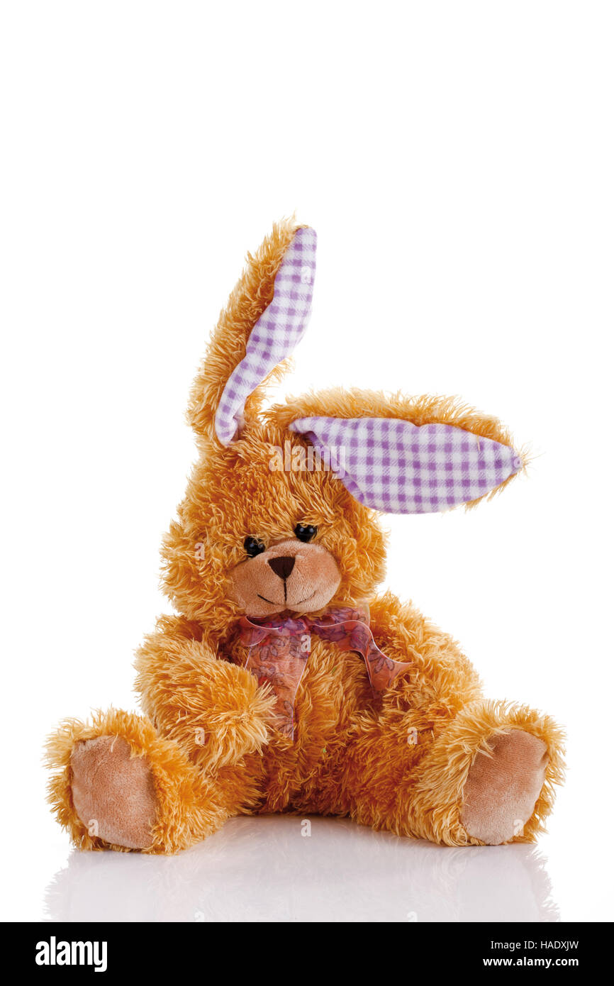 Easter bunny soft toy Stock Photo - Alamy