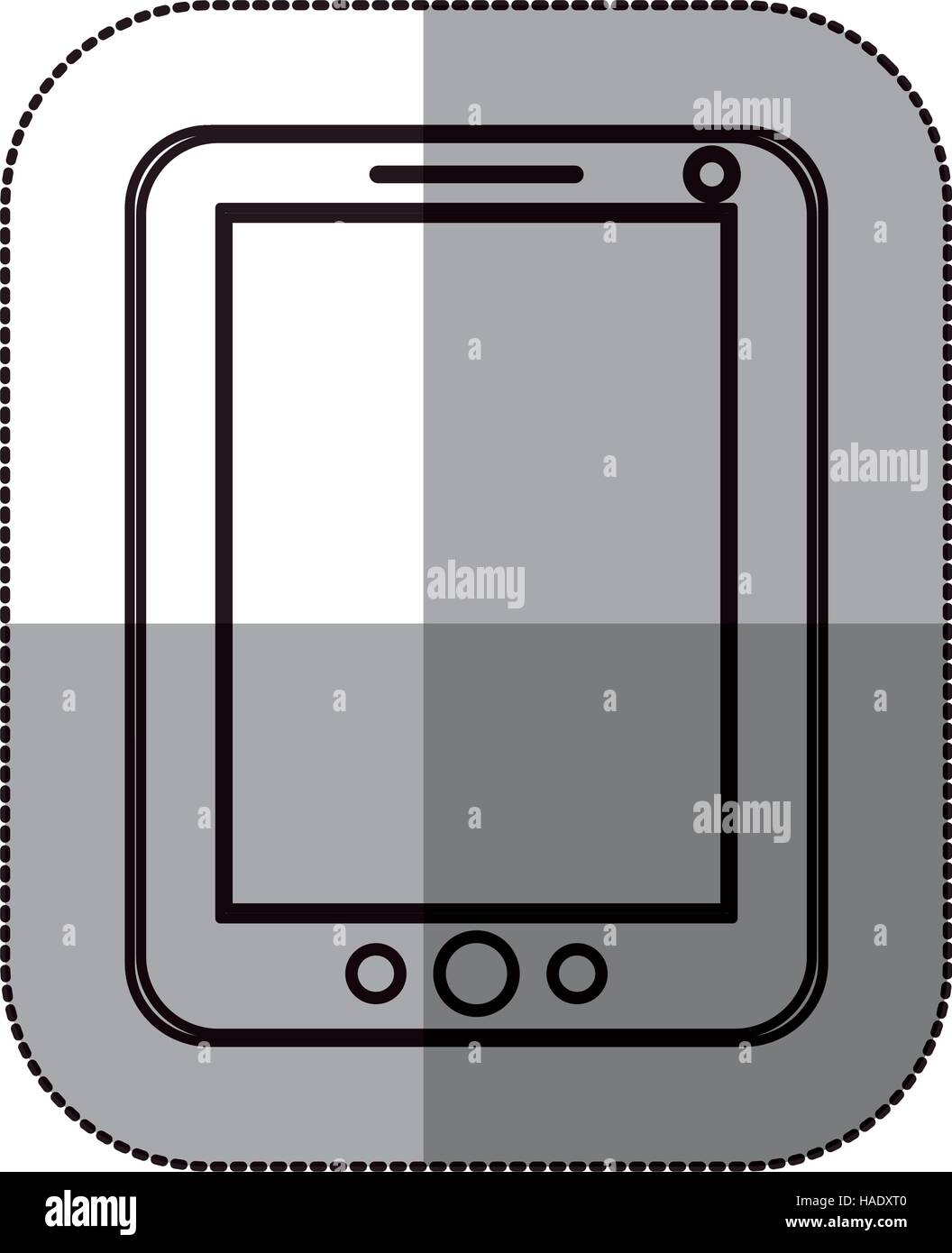 Tablet icon. Device gadget technology and electronic theme. Isolated ...