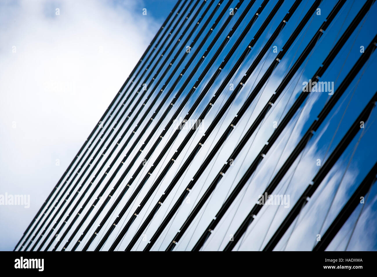 Glass facade high rise Stock Photo - Alamy