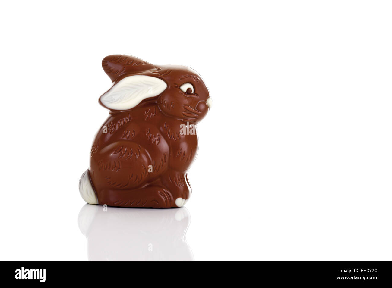Chocolate easter bunny Stock Photo - Alamy
