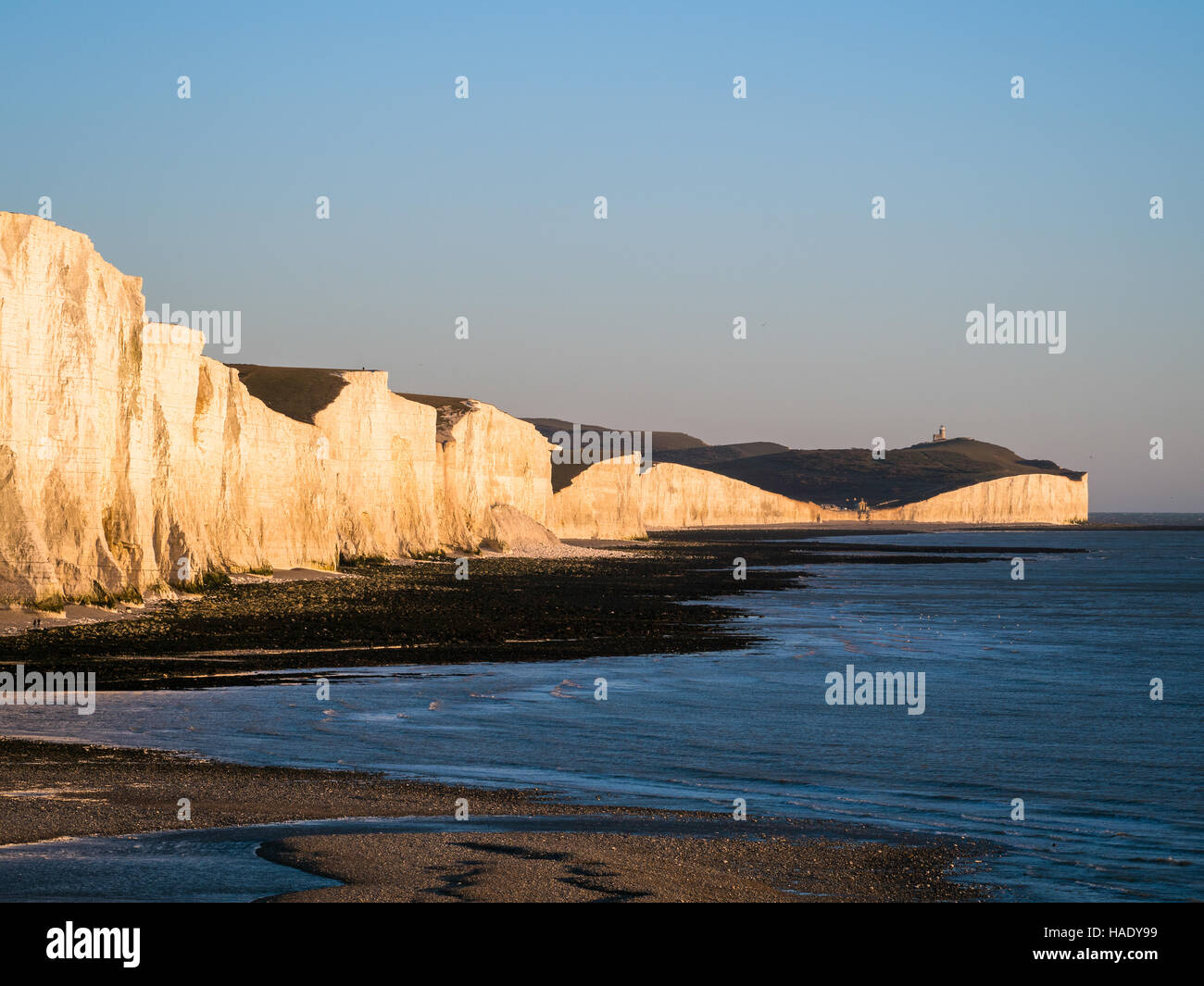 The Seven Sisters and River Cuckmere Estuary in Sussex Stock Photo - Alamy