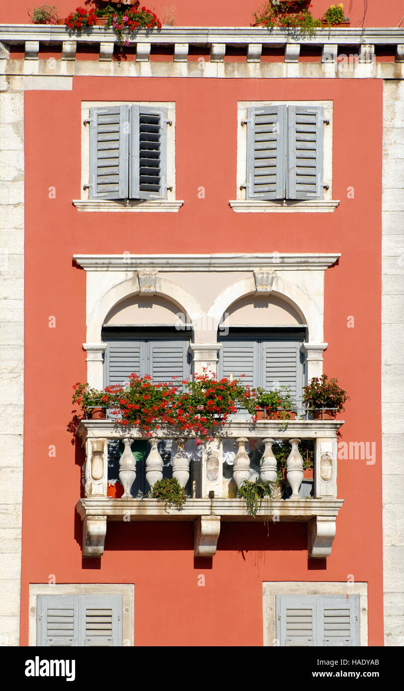Venetian house detail hi-res stock photography and images - Alamy