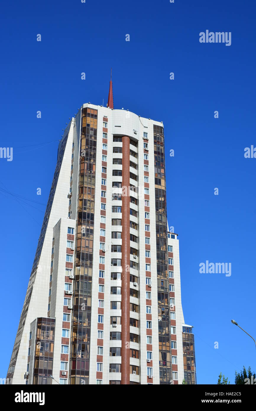 Astana (Nur-Sultan), Kazakhstan – Colorful residential towers of ...