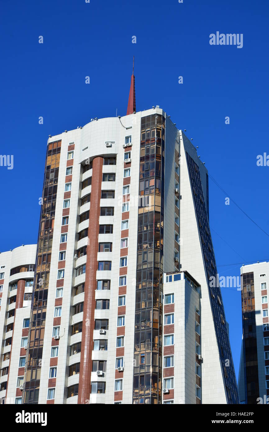 Astana (Nur-Sultan), Kazakhstan – Colorful residential towers of ...