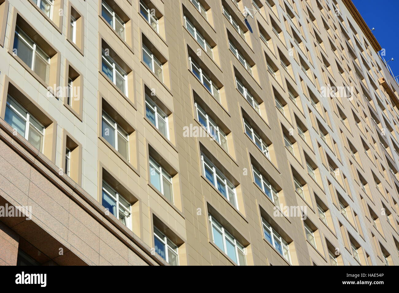 Astana (Nur-Sultan), Kazakhstan – Colorful residential towers of ...