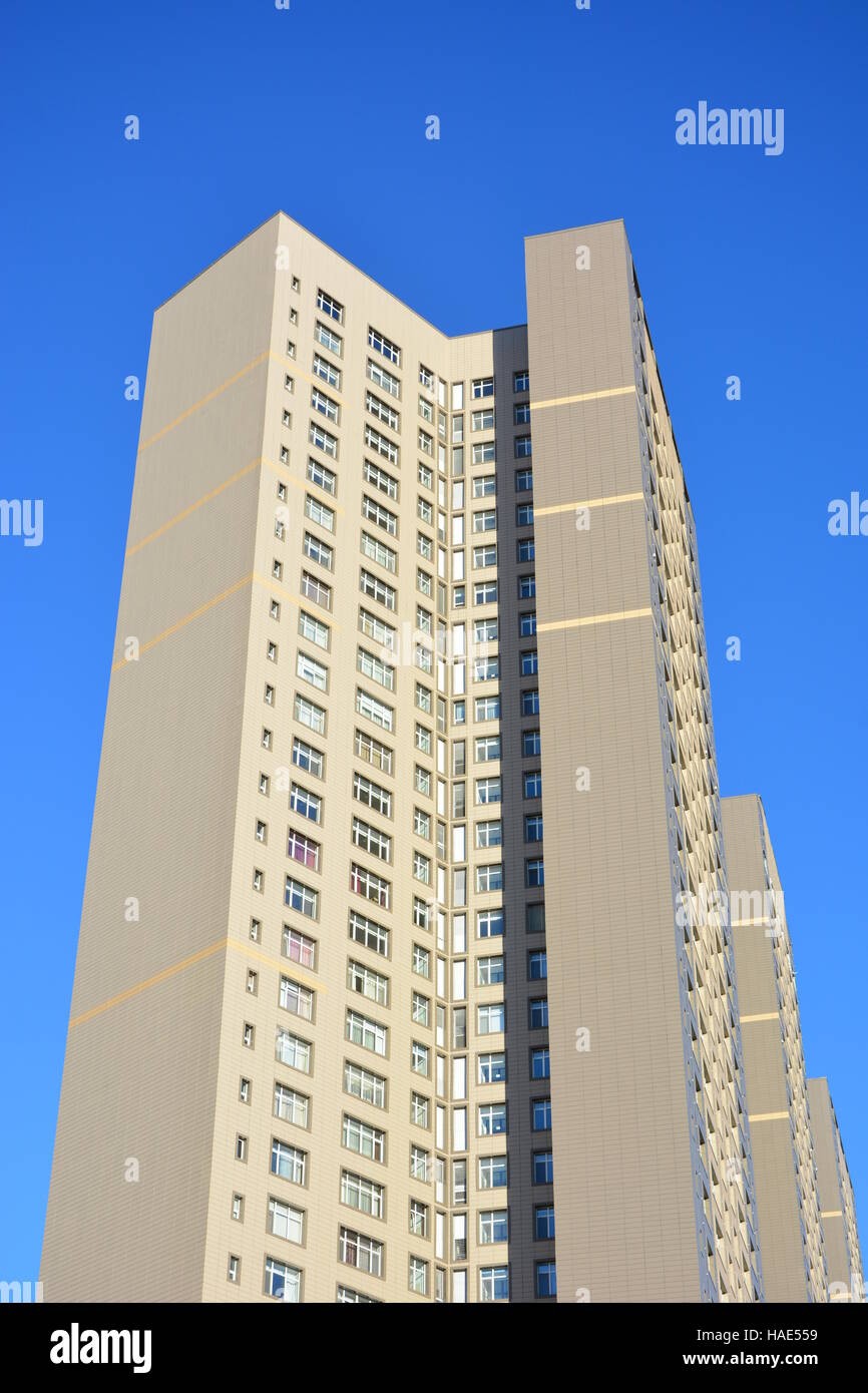 Astana (Nur-Sultan), Kazakhstan – Colorful residential towers of ...