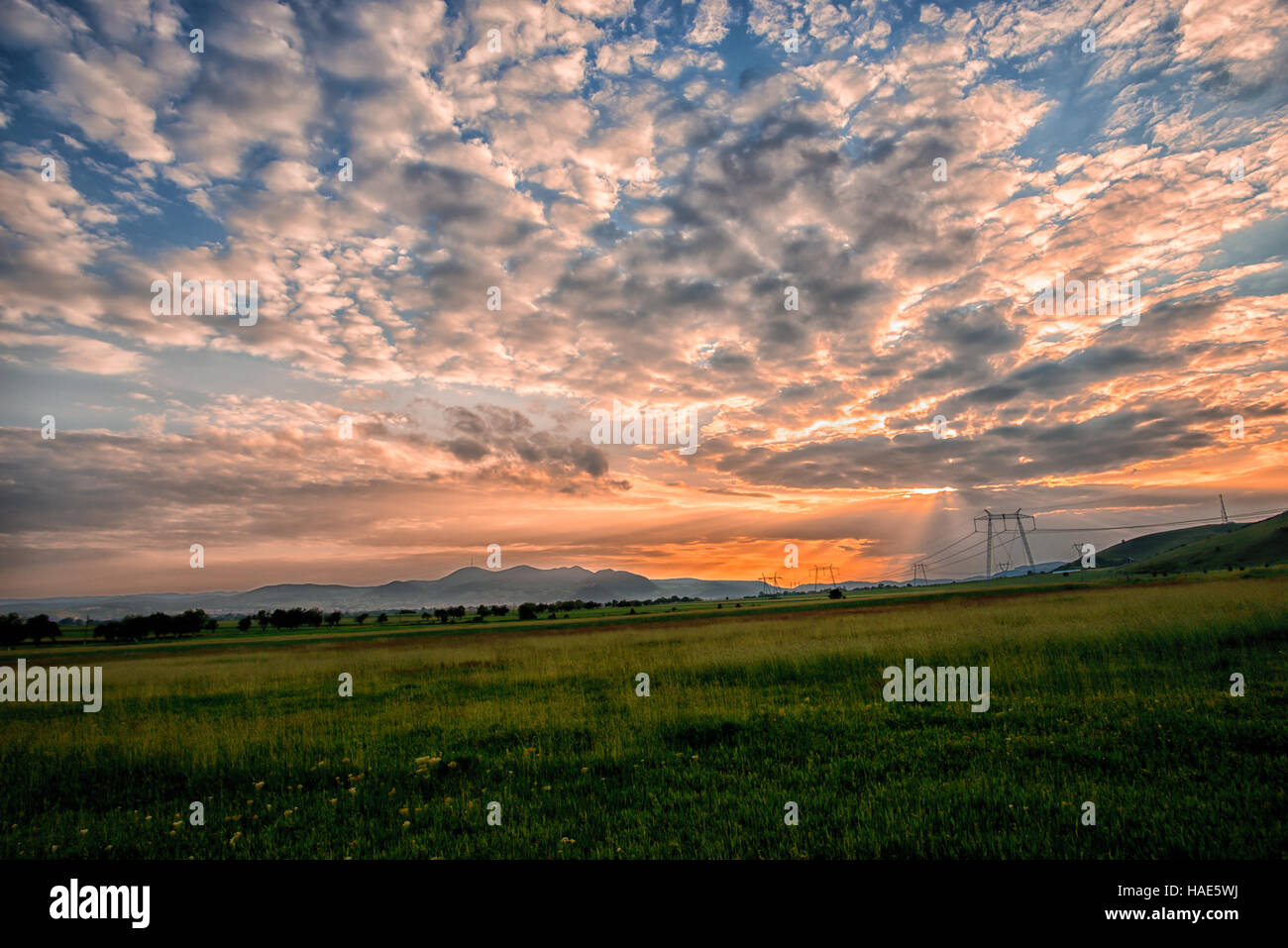 Amazing sunset hi-res stock photography and images - Alamy