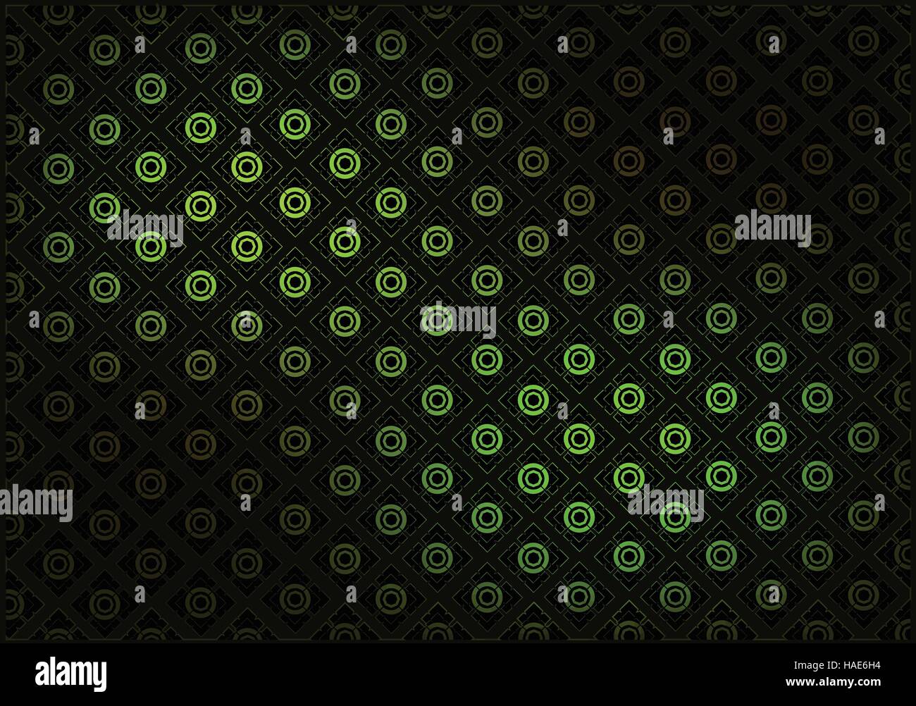 Thai Style Pattern, Illustration of Beautiful Green Vintage Texture ...