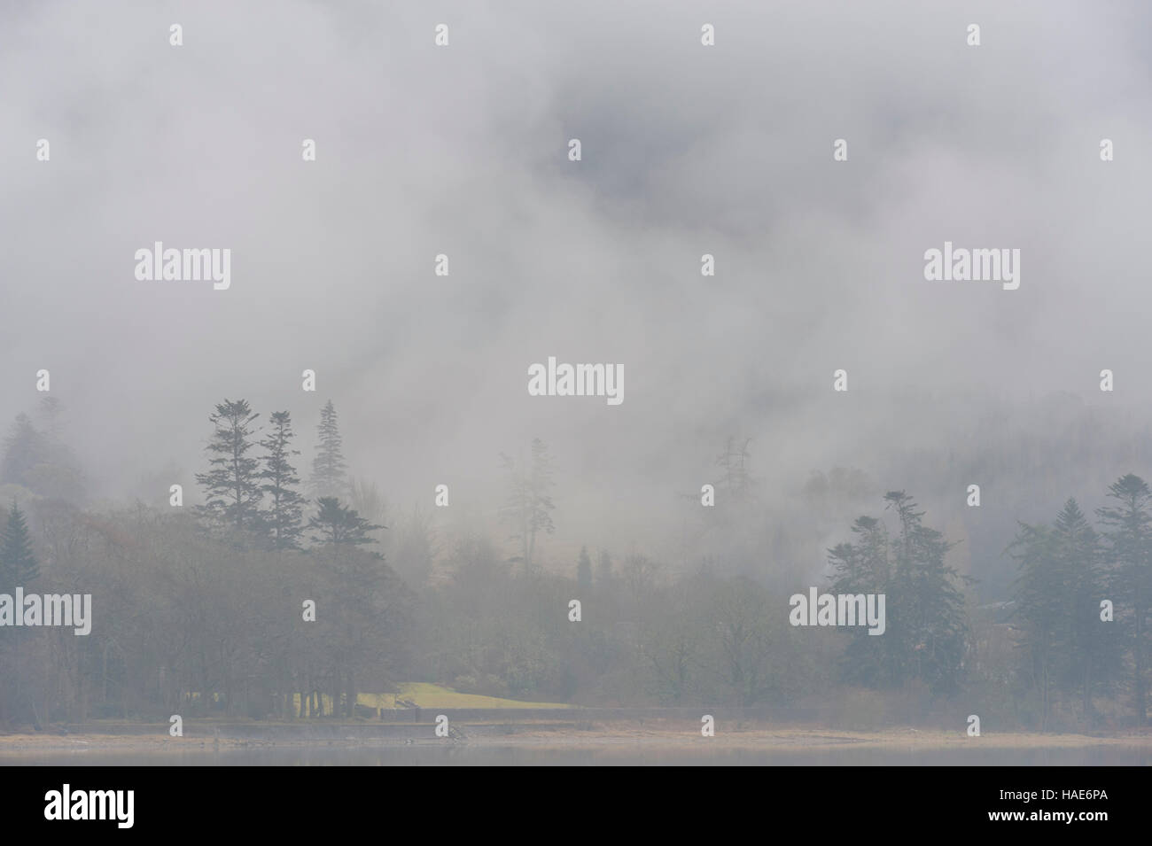 Mist fog on hills hi-res stock photography and images - Alamy