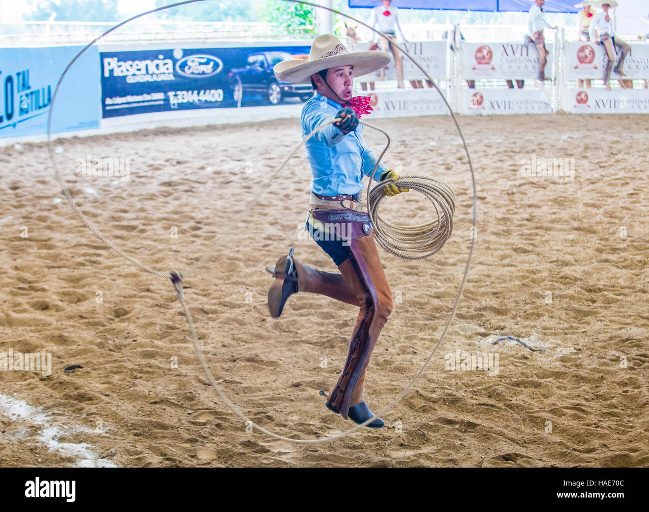 Mexican charro rope hi-res stock photography and images - Alamy