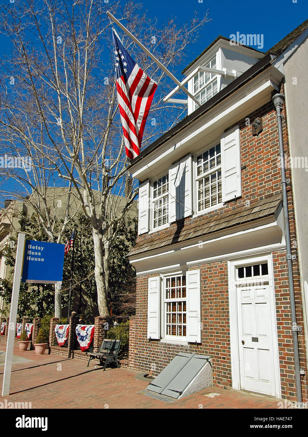 Betsy Ross House Stock Photo - Alamy