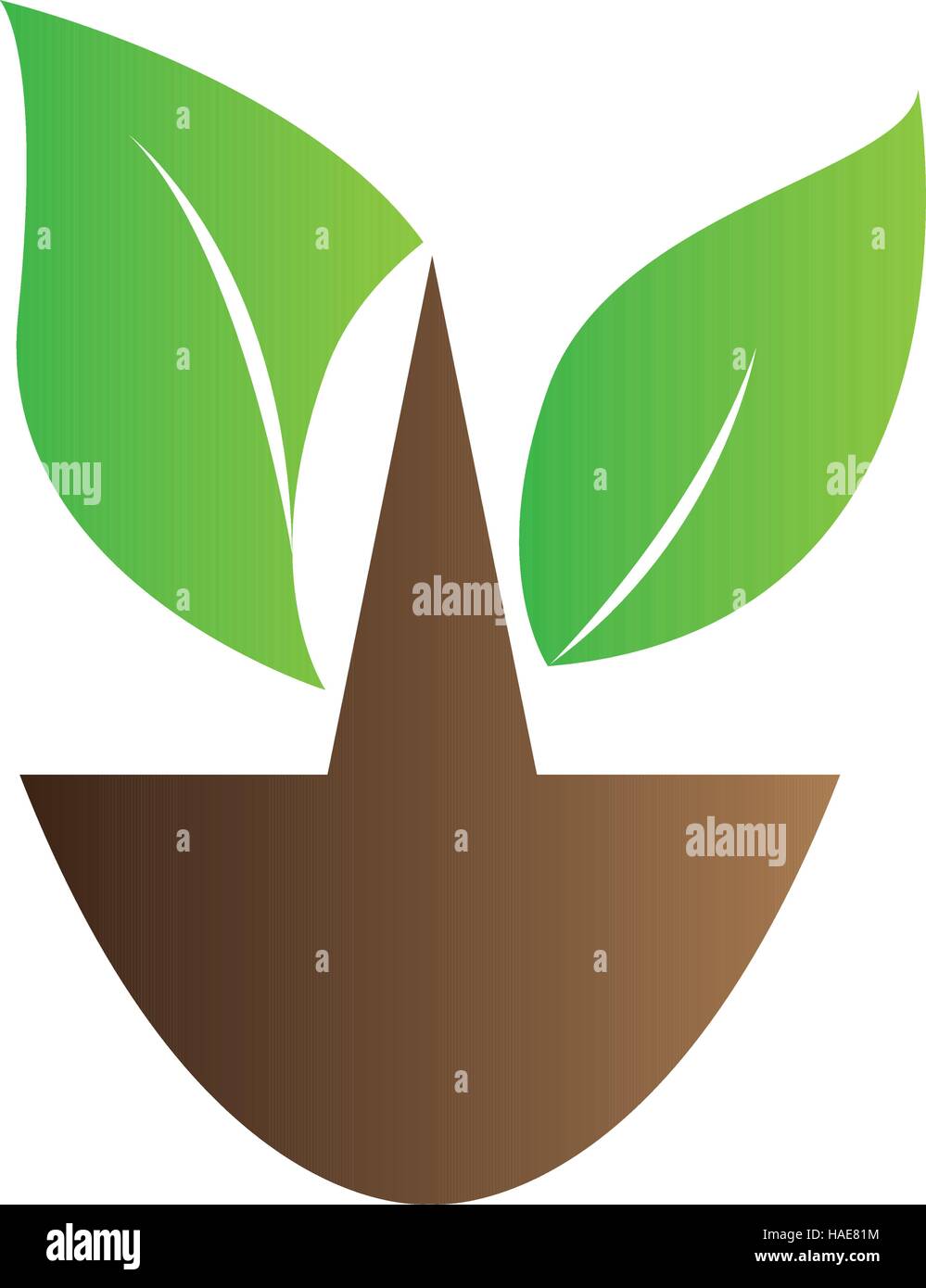 Isolated abstract tree on a white background, Vector illustration Stock ...