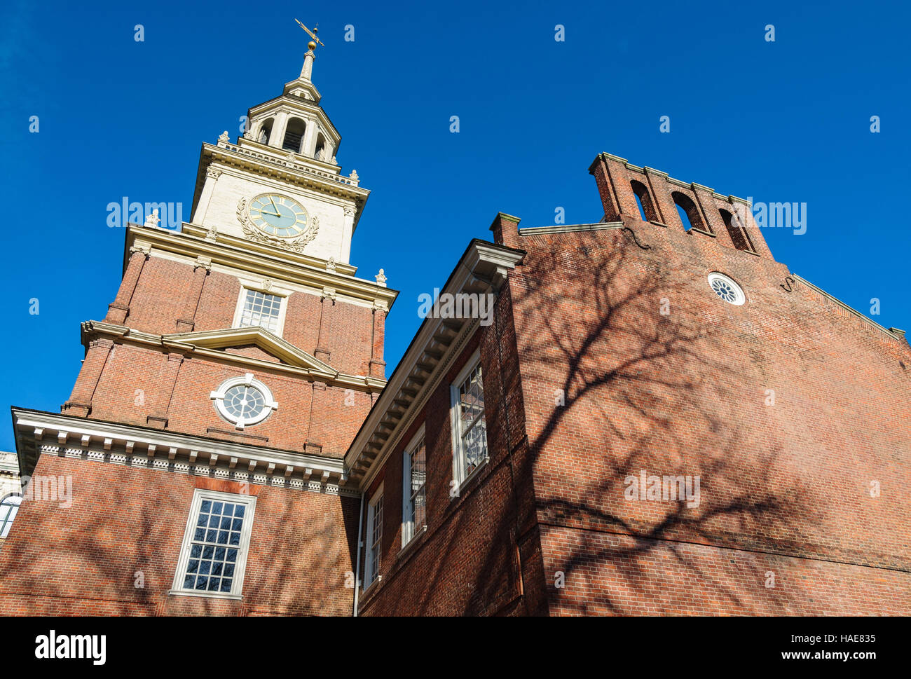 Historic independence hall site declaration hi-res stock photography ...