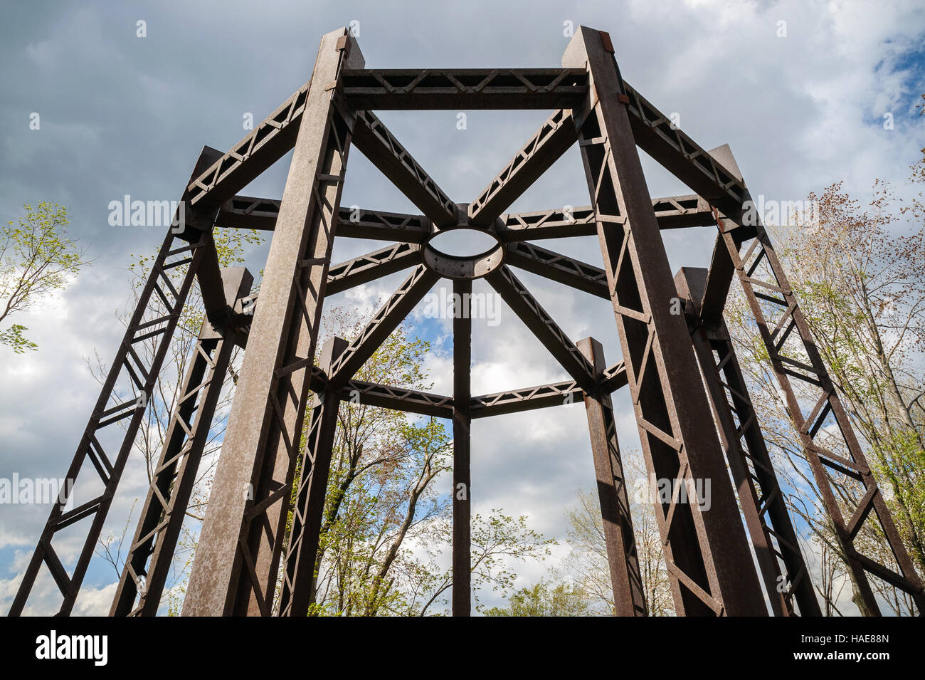 Kinzua Bridge State Park Stock Photo - Alamy