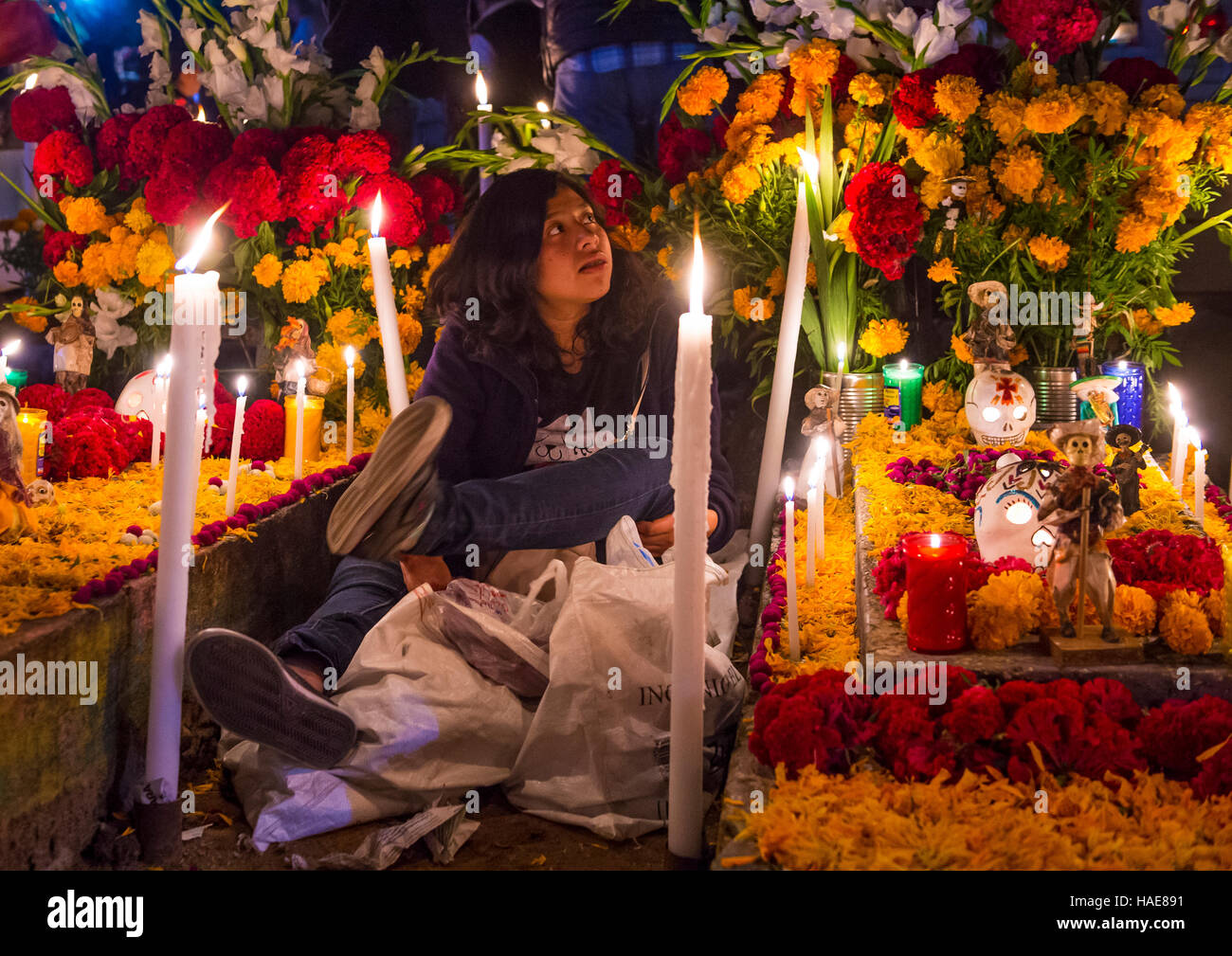 Mexican cemetery hi-res stock photography and images - Alamy