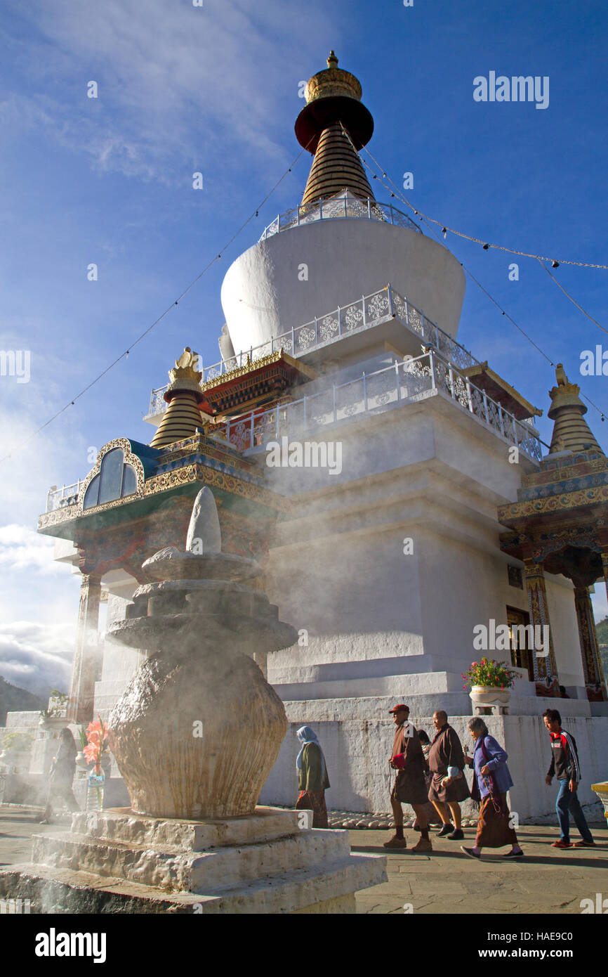 The National Memorial Chorten in Thimphu Stock Photo - Alamy