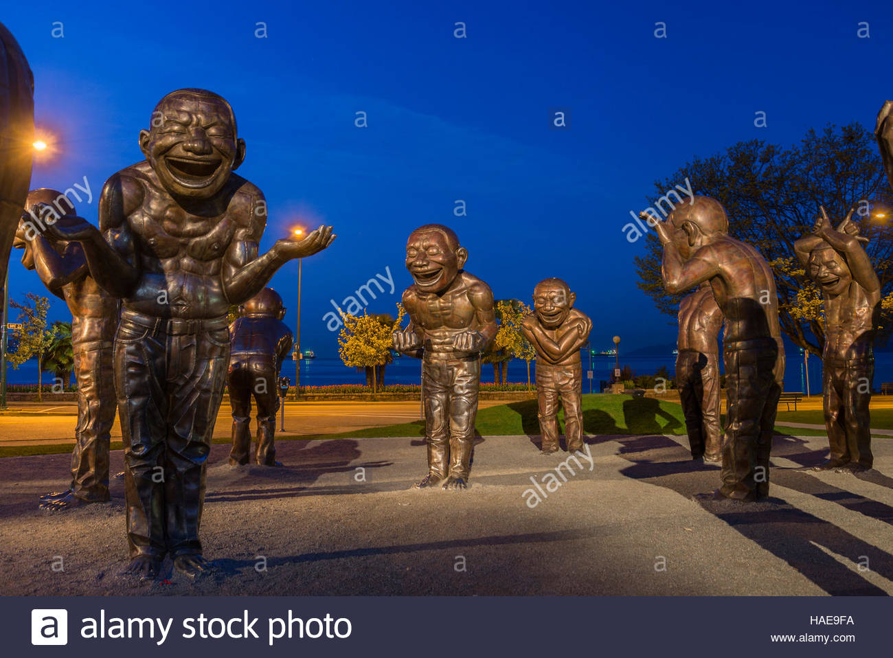 Laughing Men Sculpture High Resolution Stock Photography and Images - Alamy