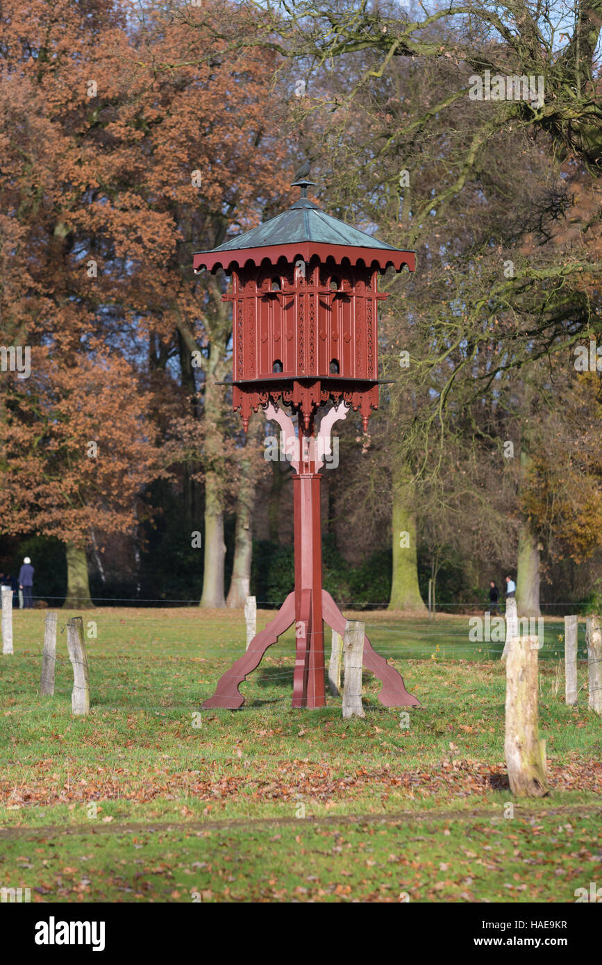 luxury dove nesting box in a park Stock Photo - Alamy