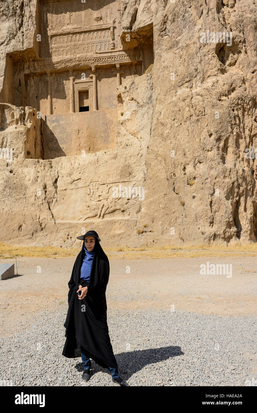 Naqsh-e Rustam necropolis Stock Photo - Alamy
