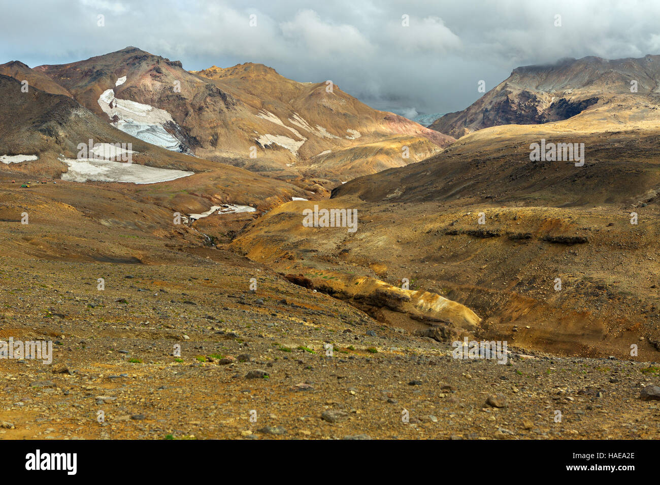 View Of Eruption At Mutnovsky Volcano High Resolution Stock Photography ...