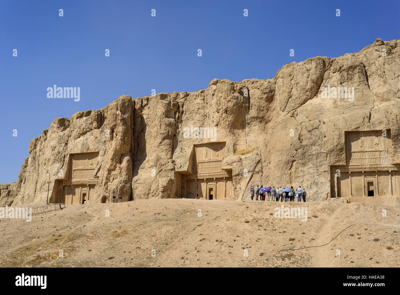 Naqsh-e Rustam necropolis Stock Photo - Alamy