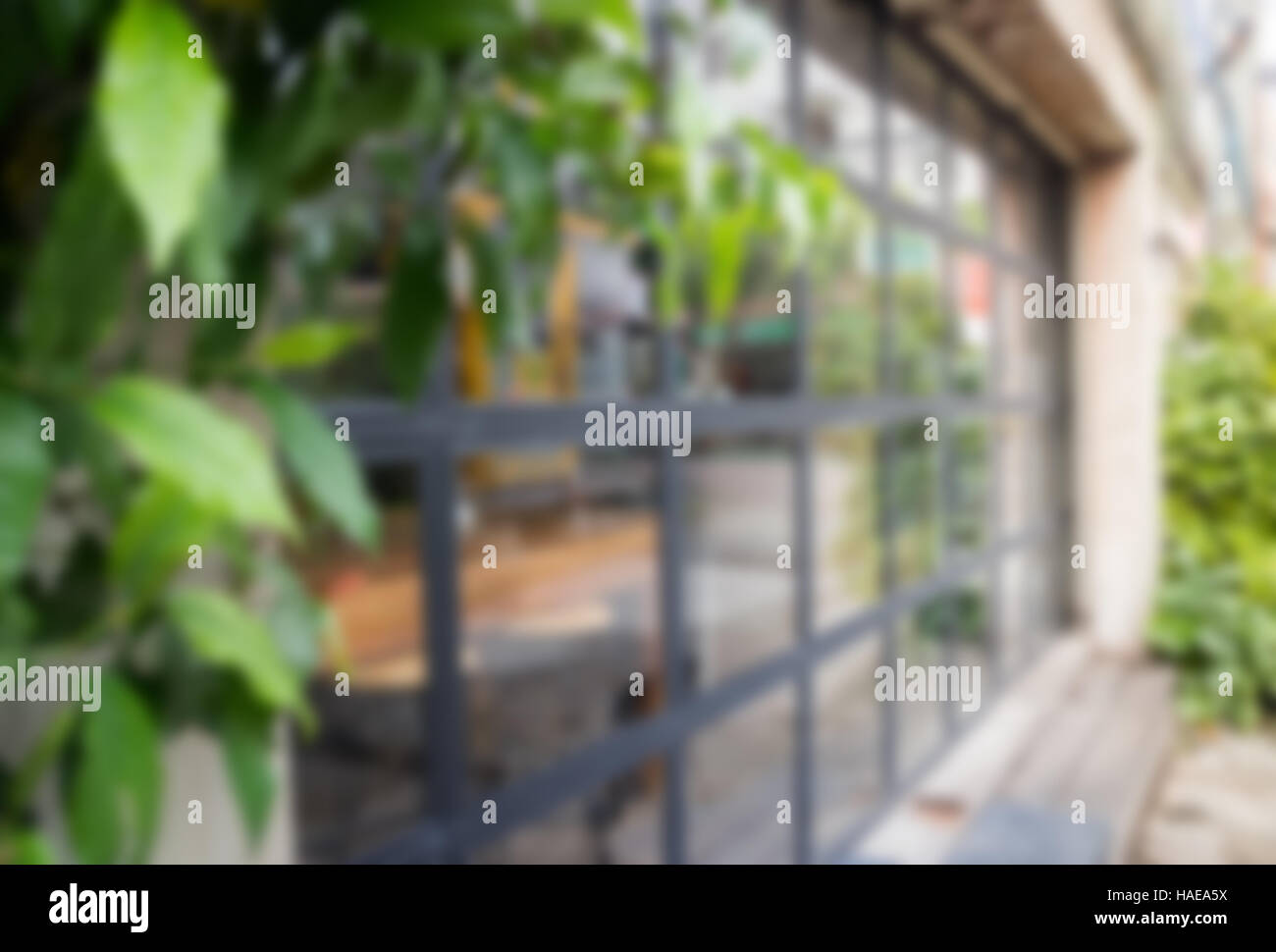 Exterior blur of street coffee shop hi-res stock photography and images ...