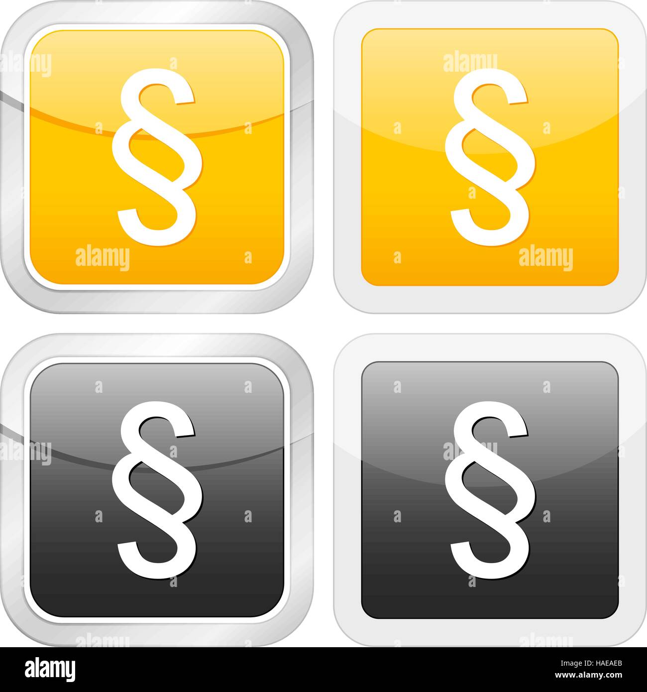 square icon paragraph set on white background. Vector illustration ...